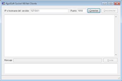 Socket Visual Basic Net conexión mediante socket VB Net y System Net Sockets Proyecto A
