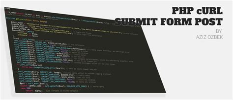 Php Curl Submit Form Post Session Hijacking Aziz Ozbek