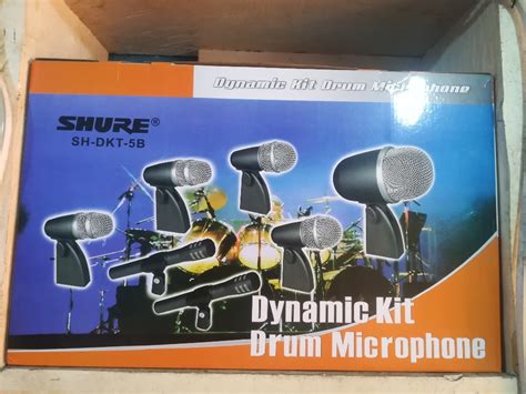 5 Set Drum Microphone Gh