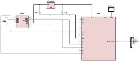 Arduino How To Power Up Rfduino And Fona From The Same Power Supply