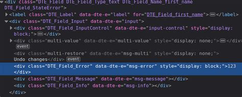 How To Prevent Error Messages Under Field — Datatables Forums
