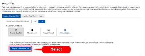 Using Auto Heal To Capture Memory Dumps For Slow Requests Azure Advice