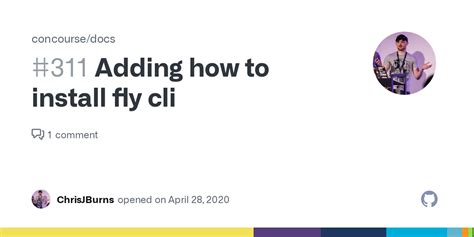 Adding How To Install Fly Cli · Issue 311 · Concoursedocs · Github