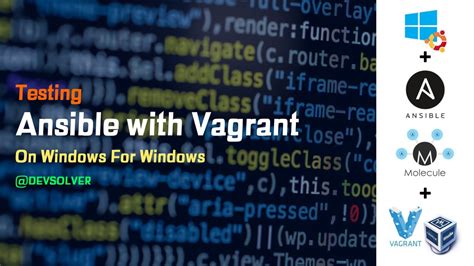 Testing Ansible With Windows For Windows Using Molecule Wsl Vagrant And Virtualbox Youtube