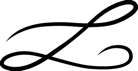 Capital Cursive L