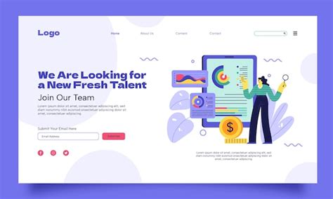 Free Vector Data Analysis Template Design