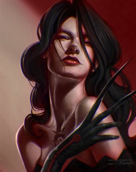 Full Metal Alchemist Lust Artwork