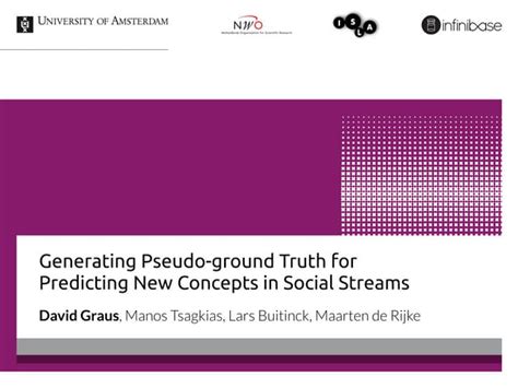 Generating Pseudo Ground Truth For Detecting New Concepts In Social