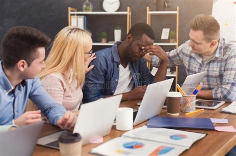 Programmers Working In Software Developing Company Stock Image Image Of Information Concept