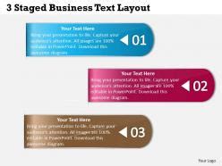 Business Ppt Diagram Staged Business Text Layout Powerpoint Template PPT Images Gallery