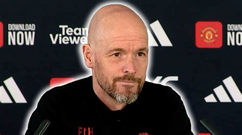 Erik Ten Hag Pre Match Press Conference Chelsea V Manchester United