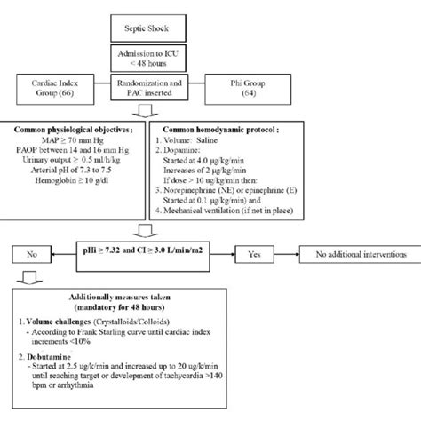Septic Shock Resuscitation Protocol Download Scientific Diagram
