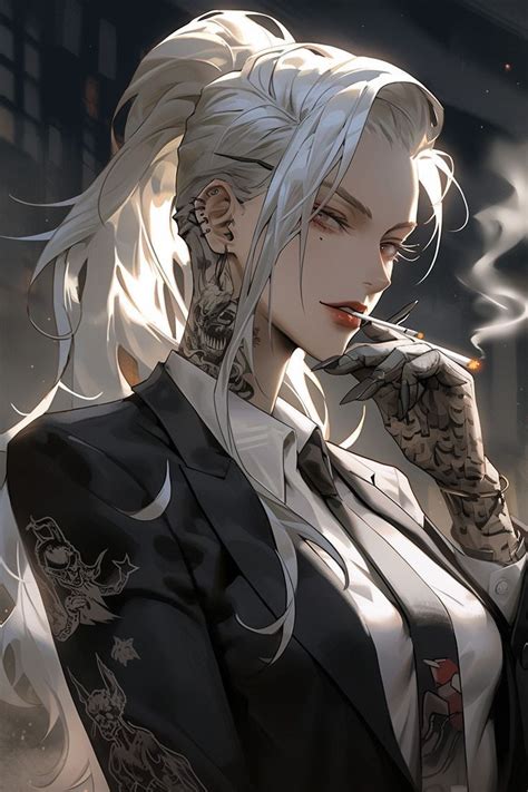 Mafia Character Female Mafia Boss Anime Anime Character Design