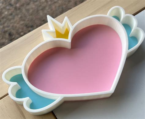 Winged Heart Tray By Wifeofbat Makerworld
