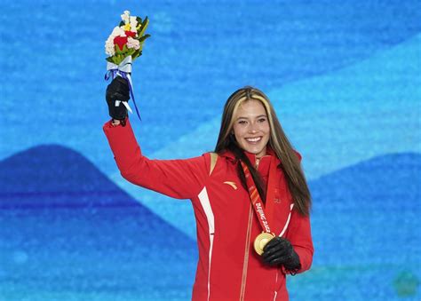 Eileen Gu Celebrates Freeski Debut Win With Emotional Message At Shaun Whites Snow League