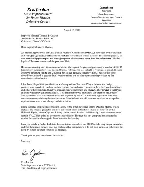 Rep Jordan Letter To Inspector General Pdf Government