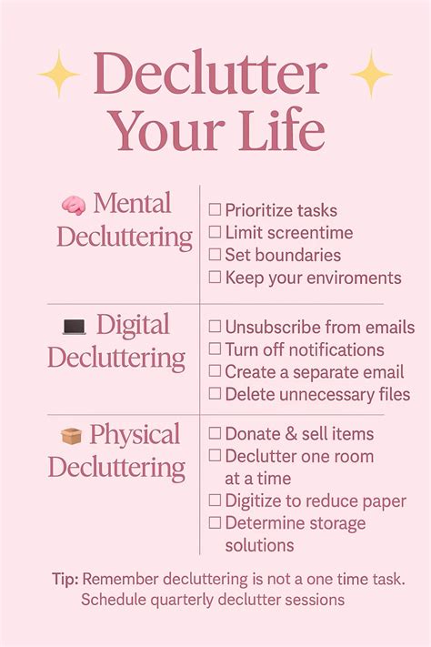 🧹 Declutter Your Life In 3 Simple Steps 🧠📱🏠 In 2025 Declutter Your