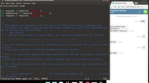 How To Build A Telegram Chatbot Application In Nodejs Updated Youtube