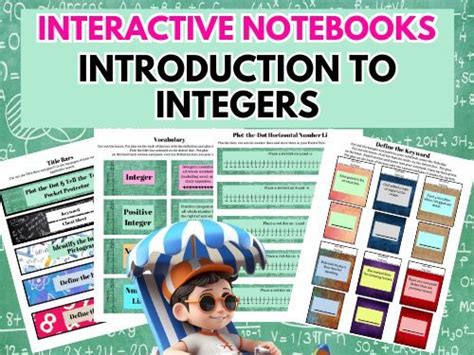 Introduction To Integers Pdf Interactive Notebook Middle School