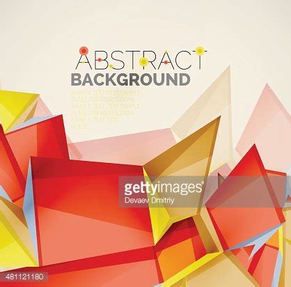 Geometric Shapes With Sample Text Abstract Template Stock Vector Royalty Free FreeImages