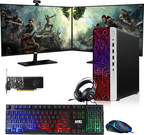 Amazon Com HP ProDesk RGB Desktop PC Intel Core I5 6th Gen 16GB DDR4 Ram 512GB SSD Dual