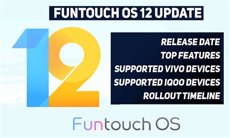 Vivo Funtouch Os 12 Android 12 Update List And Features Update Tracker