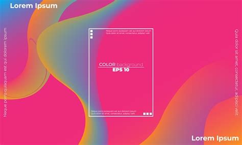 그라데이션 Glassmorphism 가로 배너 무료 벡터