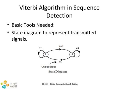 maximum likelihood sequence detection with the viterbi algorithm pps