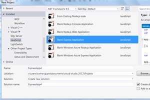 Developing Applications With Express Framework And Node Js Quick Start CodeProject