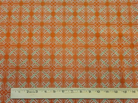 Ruby Helix 100 Cotton Fabric By The Yard Etsy