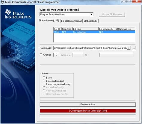 Cc Debugger Firmware Verification Failed Bluetooth Forum Bluetooth