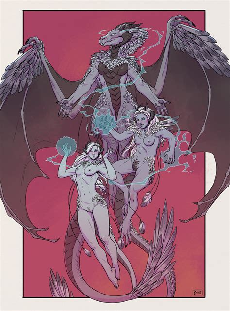 Rule Abstract Background Absurd Res Anthro Areola Biped Breasts Claws Dragon Feathered
