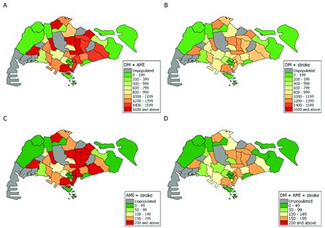 National Level Maps Of Comorbidities Aggregated By Planning Area A Download Scientific