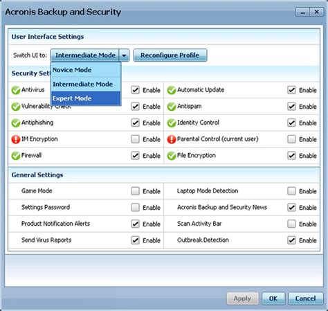 Acronis Backup And Security 2010
