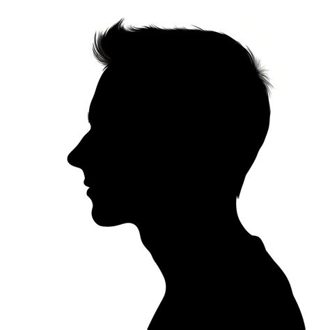 Man Silhouette Portrait Adult Free Photo Illustration Rawpixel