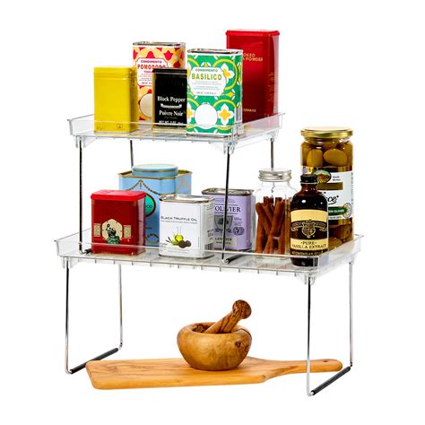 Medium Clear Stacking Shelf Madesmart