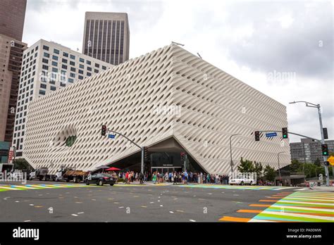 The Broad A Contemporary Art Museum In Los Angeles California Usa