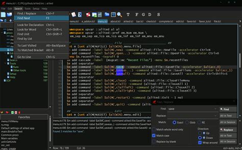 GitHub Aplsimple Alited A Lite Editor IDE For Tcl Tk Projects
