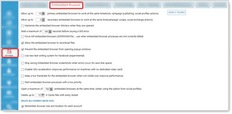 Embedded Browser Jarvee