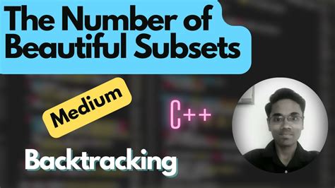 the number of beautiful subsets backtracking youtube
