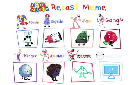 My Own Tadc Cast With Object Show Characters By Vskittleonda27 On Deviantart