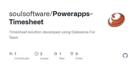 github soulsoftware powerapps timesheet timesheet solution developed