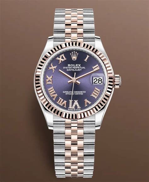 Rolex 31mm Datejust Oystersteel And Everose Gold 278271 Oyster