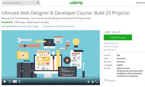 Best Online Web Design Courses Learn How To Create Websites