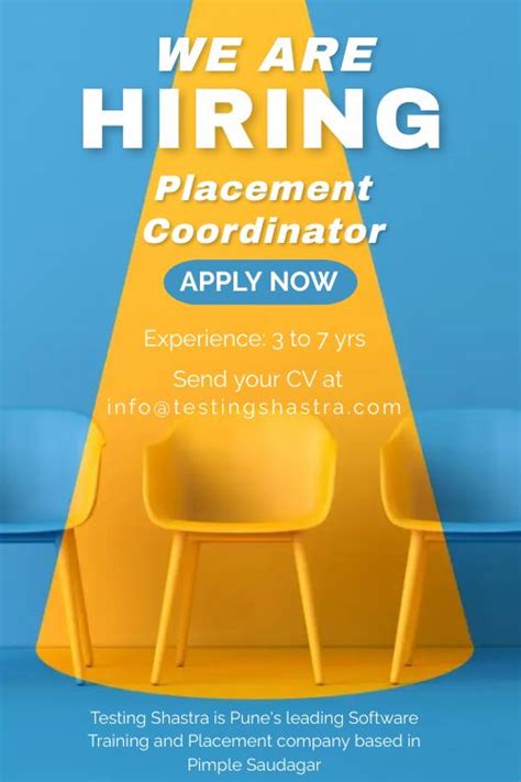 avinash pingale on linkedin hiring placement coordinator hiring