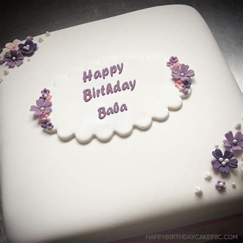 ️ Butter Birthday Cake For Baba