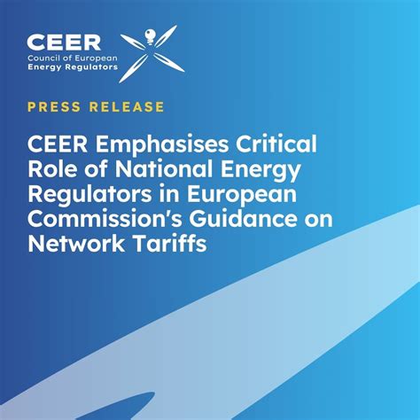 Ceer Emphasises Critical Role Of National Energy Regulators In European