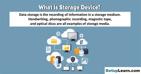 Types Of Storage Devices Advantages With Examples