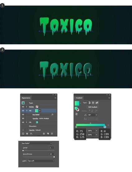 How To Create A Glow Effect Text Effect In Illustrator DesignSoftwareUsers