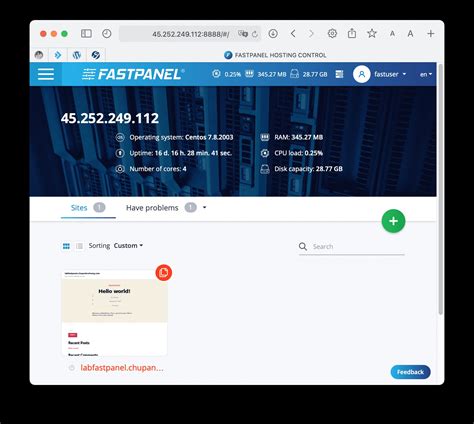 Cài đặt SSL trên FastPanel Install SSL on FastPanel